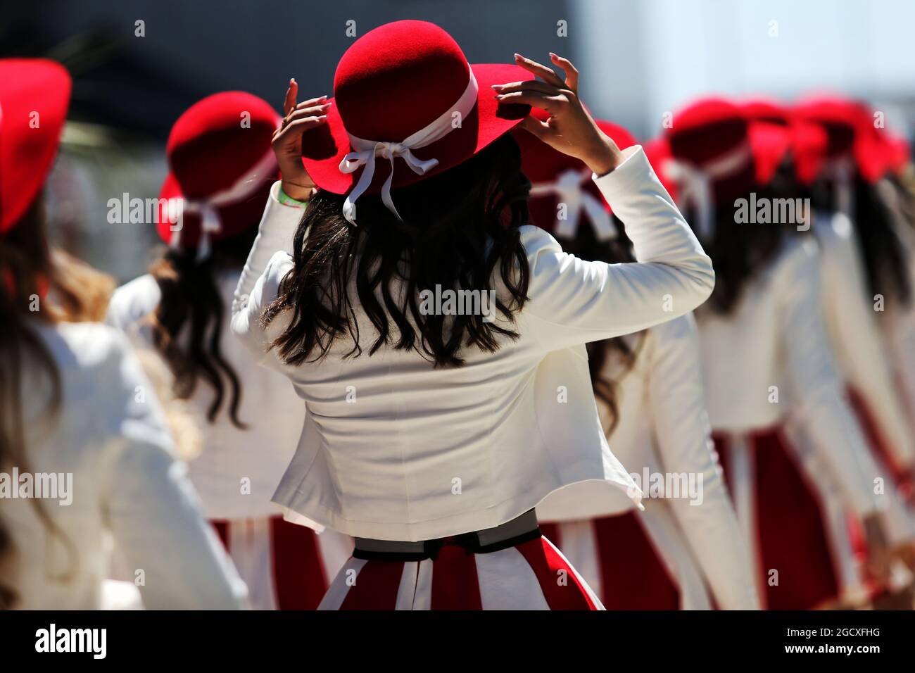Grid girls. Russian Grand Prix, Sunday 30th April 2017. Sochi Autodrom ...