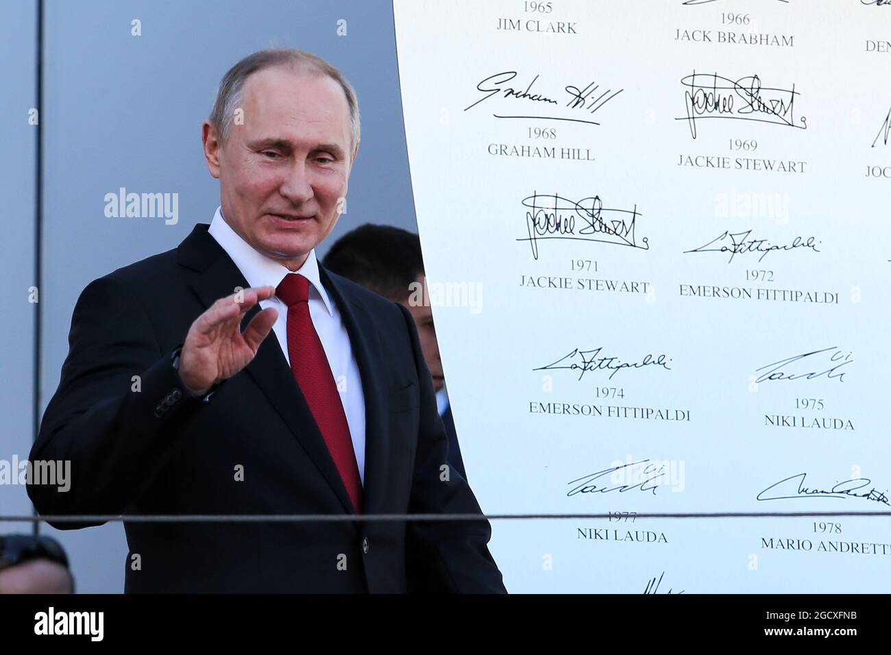 Russian federation president on podium hi-res stock photography and ...