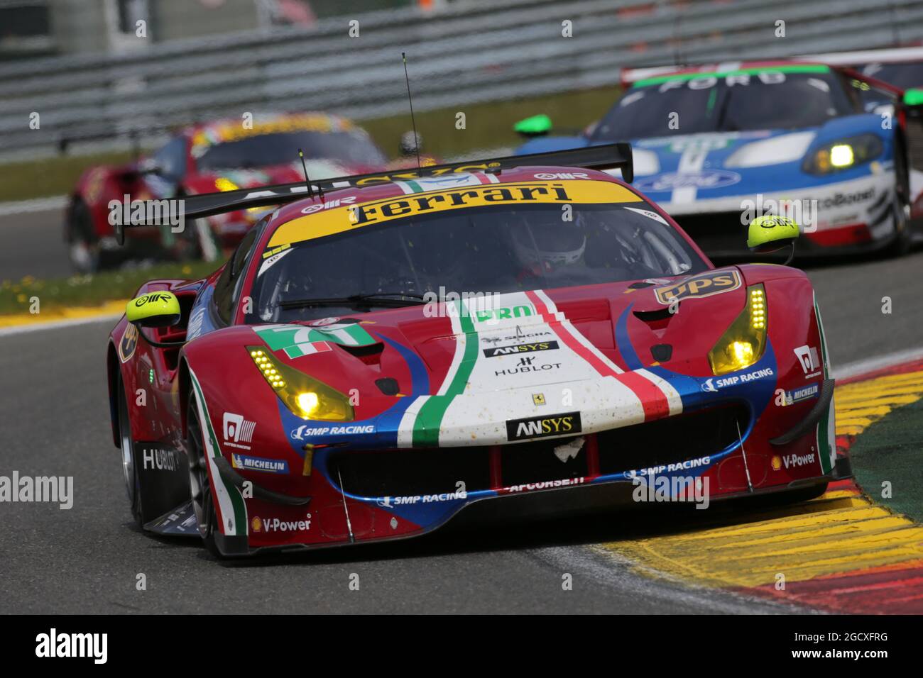 Davide Rigon (FRA) / Sam Bird (GBR) #71 AF Corse Ferrari 488 GTE. FIA ...