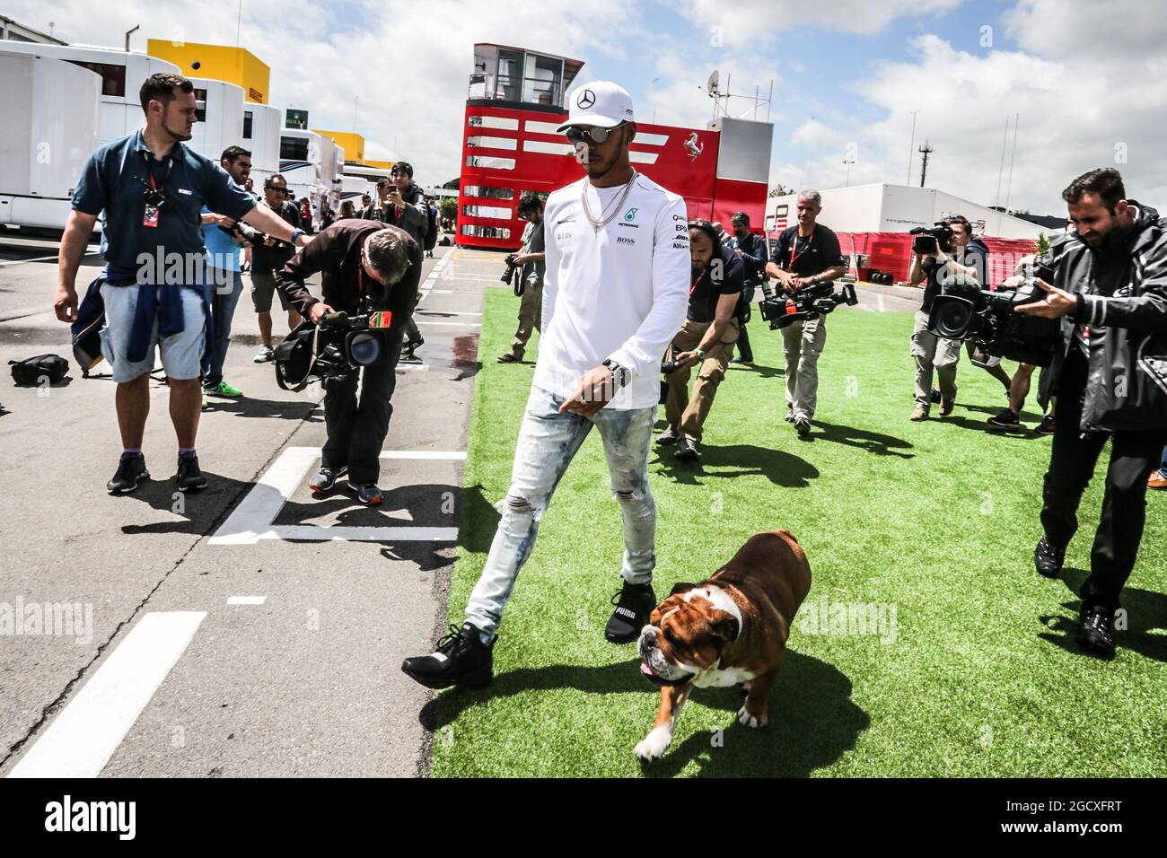 Lewis Hamilton (GBR) Mercedes AMG F1. Spanish Grand Prix, Thursday 11th ...