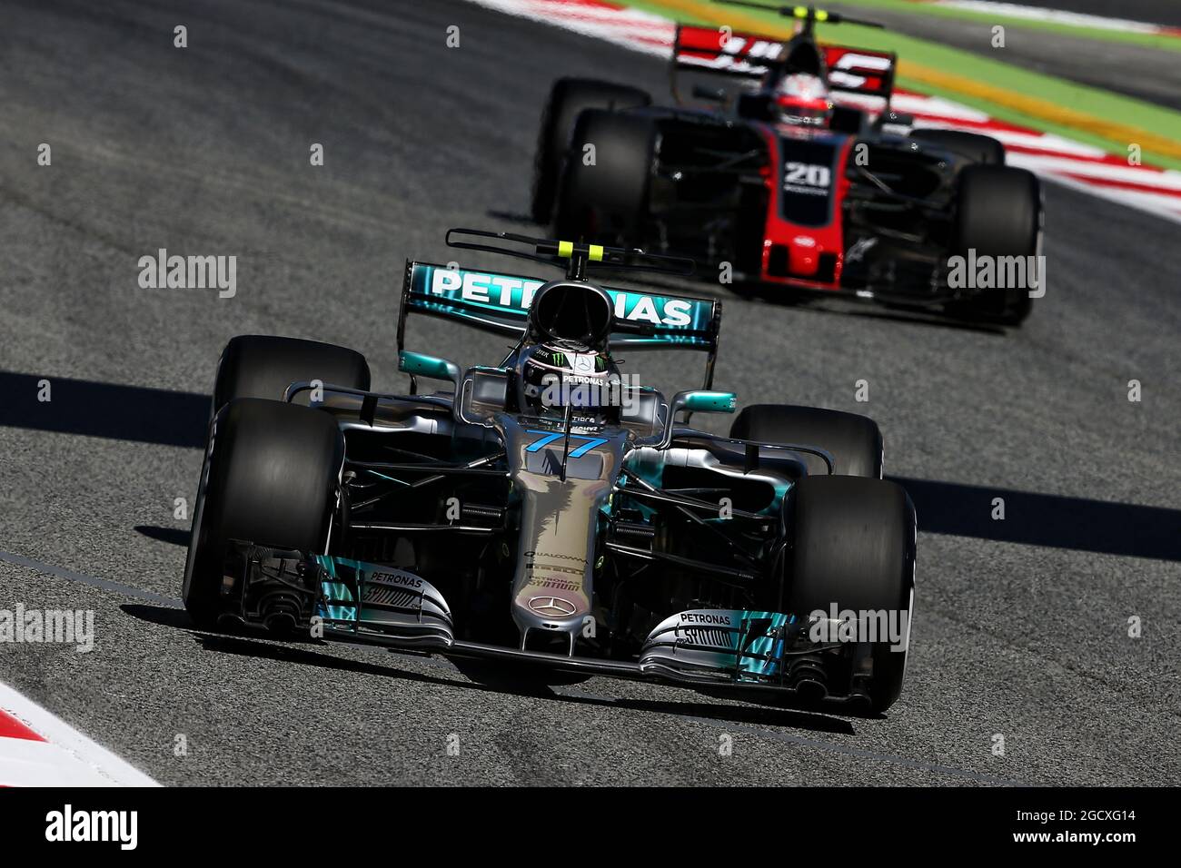 Valtteri Bottas (FIN) Mercedes AMG F1 W08. Spanish Grand Prix, Friday ...