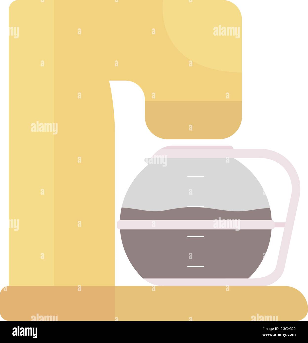 Flat animation automatic coffee machine hi-res stock photography and ...