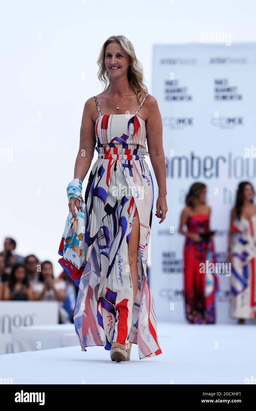 Sonia Irvine (GBR) at the Amber Lounge Fashion Show. Monaco Grand Prix ...