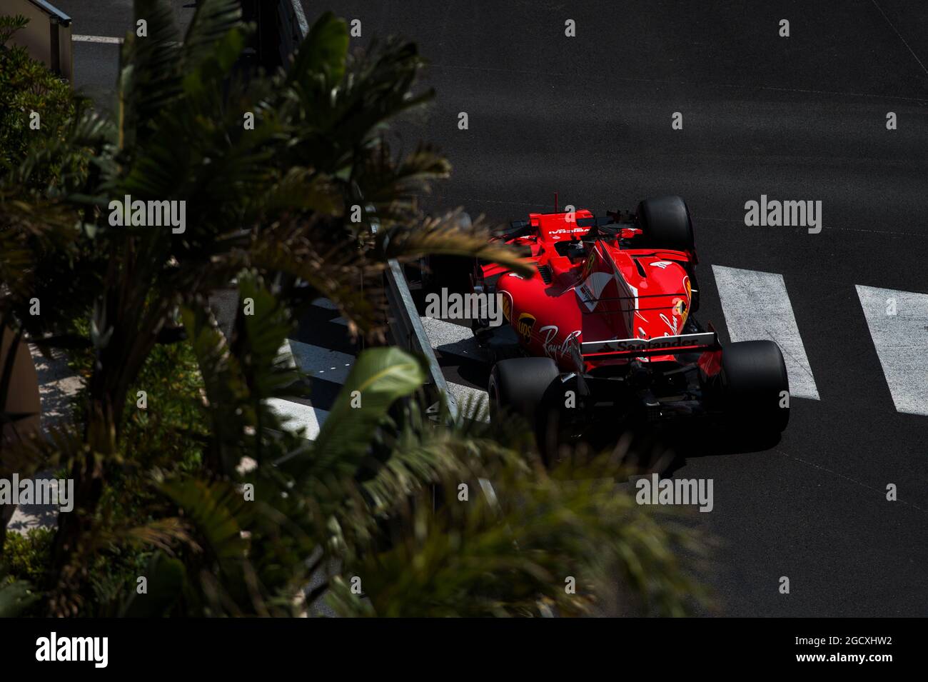 Sebastian Vettel (GER) Ferrari SF70H. Monaco Grand Prix, Saturday 27th ...