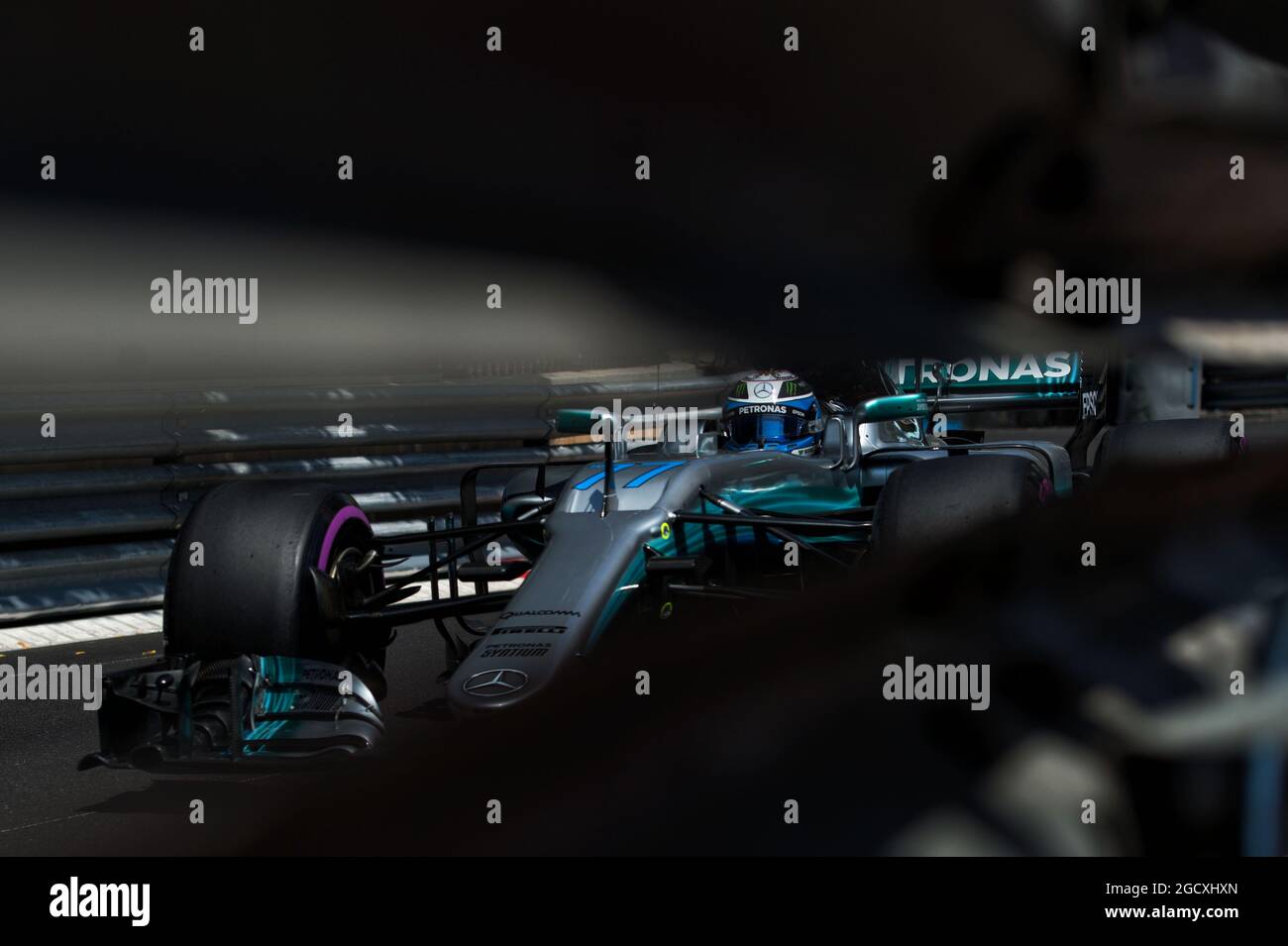 Valtteri Bottas (FIN) Mercedes AMG F1 W08. Monaco Grand Prix, Saturday 27th May 2017. Monte ...