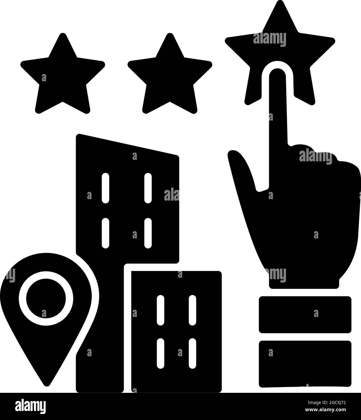 Goodwill black glyph icon Stock Vector Image & Art - Alamy