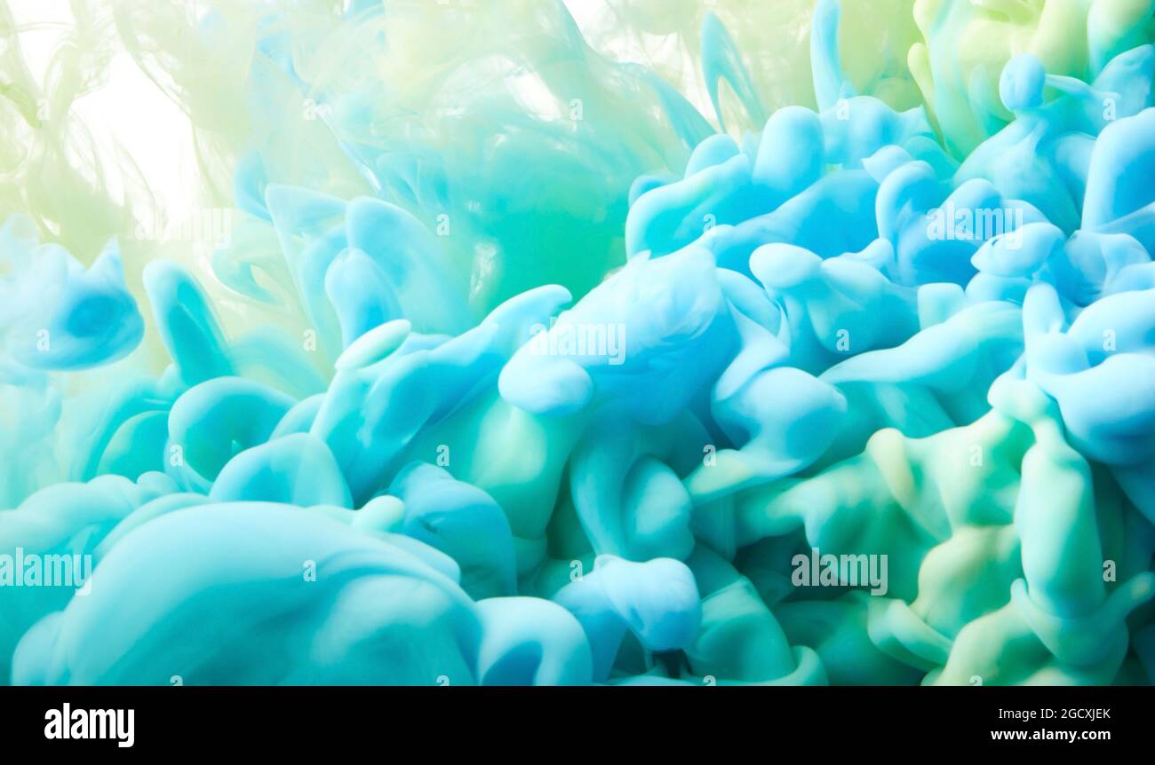 Ink in water background Stock Photo - Alamy
