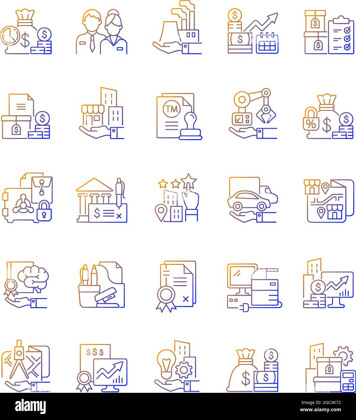 Corporate design assets Cut Out Stock Images & Pictures - Alamy