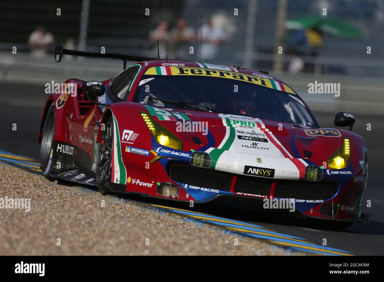 Ferrari 488 gte le mans 2017 hi-res stock photography and images - Alamy