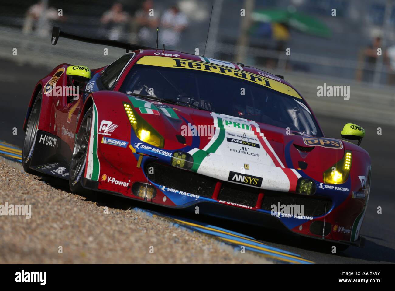Davide Rigon (FRA) / Sam Bird (GBR) / Miguel Molina (ESP) #71 AF Corse ...