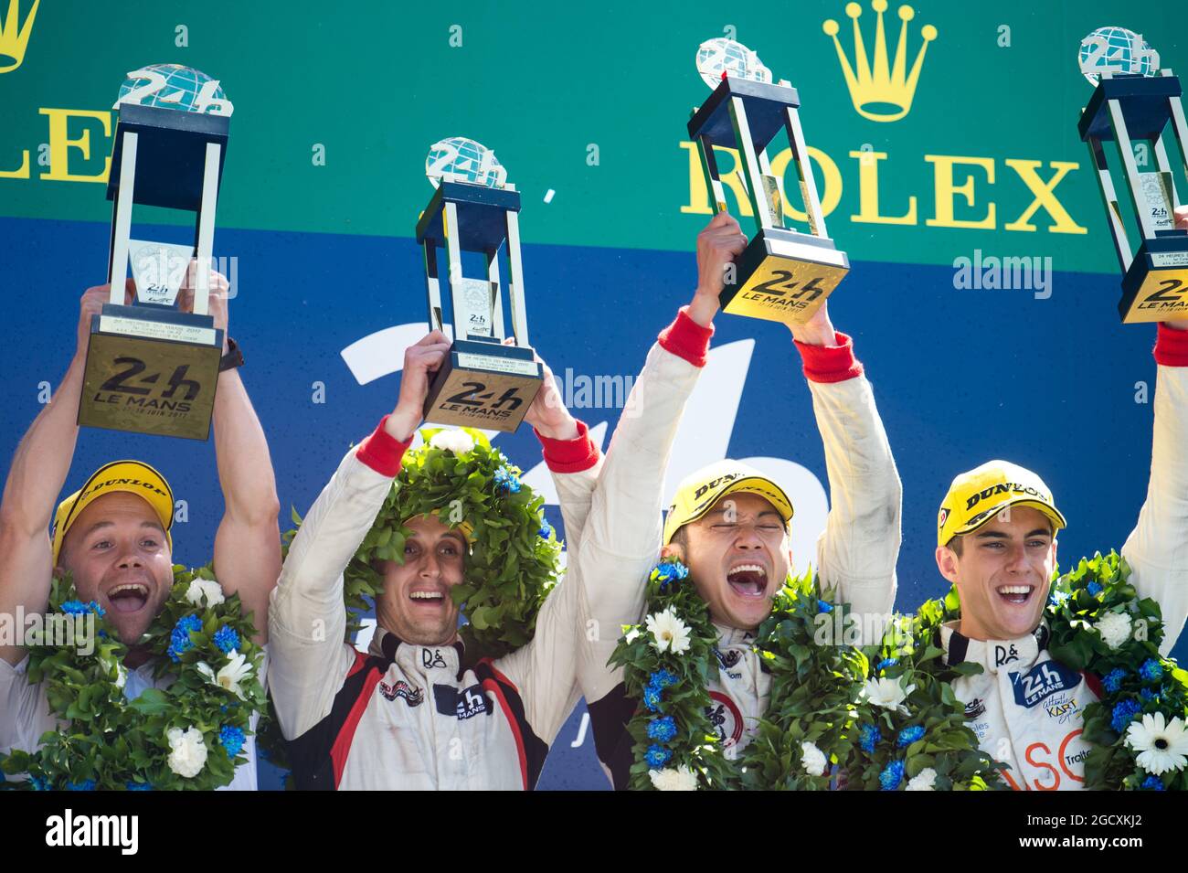 Oliver Jarvis (GBR), Ho-Ping Tung (CHN), Thomas Laurent (FRA) #38 ...