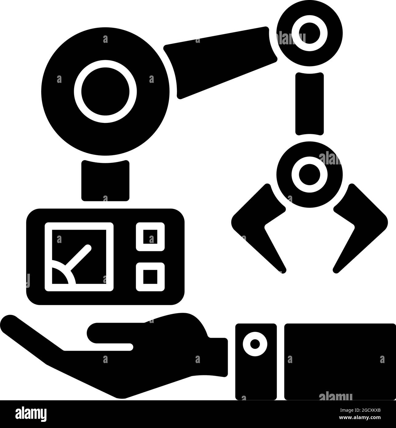Auto mechanic glyph icon Stock Vector Images - Alamy
