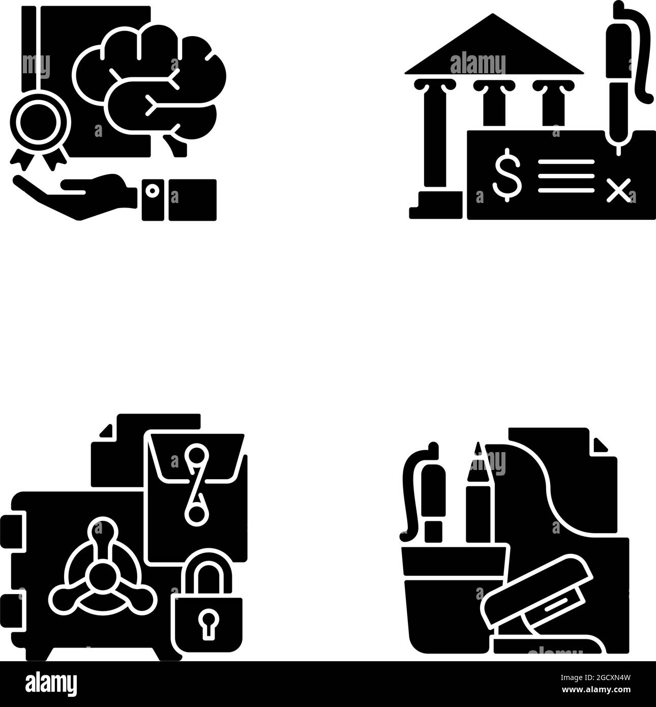 Bank draft Black and White Stock Photos & Images - Alamy