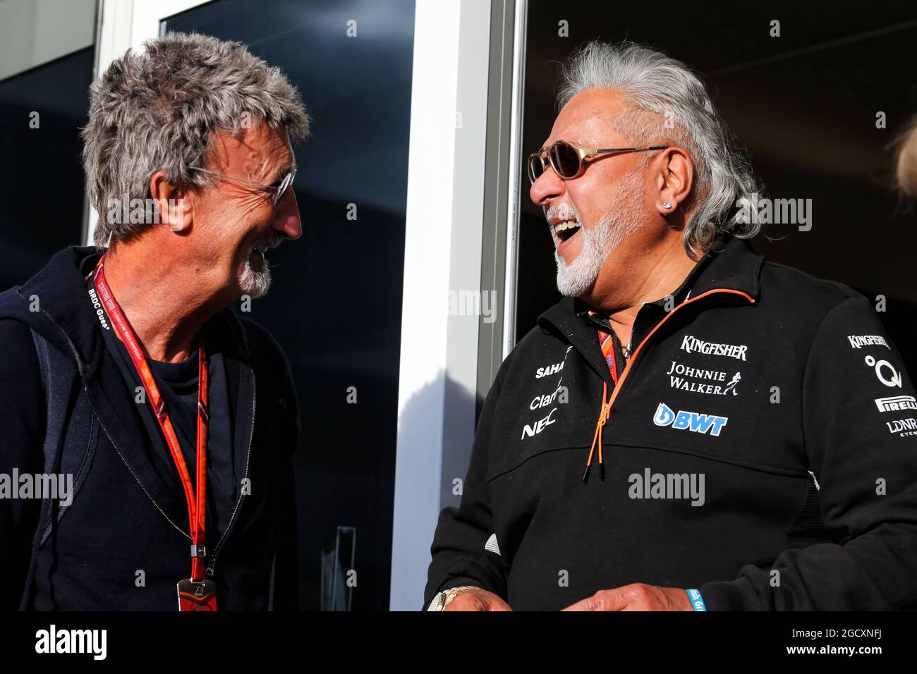 Eddie jordan owner jordan formula hi-res stock photography and images ...