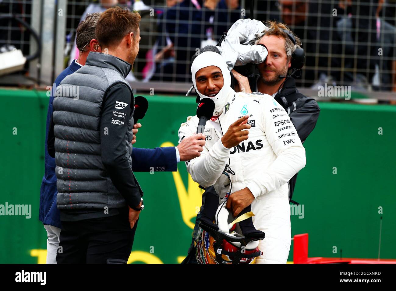 Channel 4 f1 commentator jenson button hi-res stock photography and ...