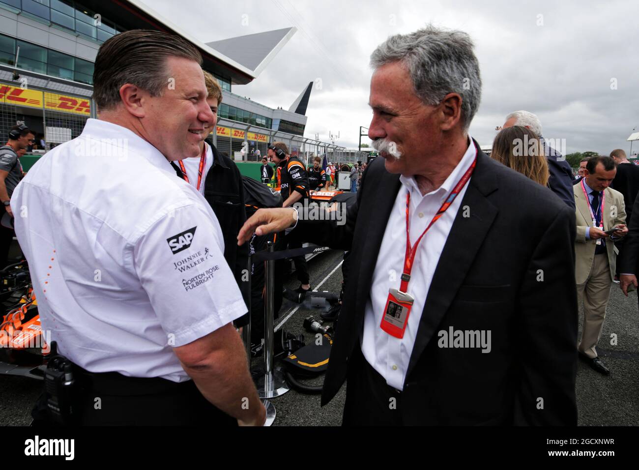 Mclaren executive director chase carey hi-res stock photography and ...