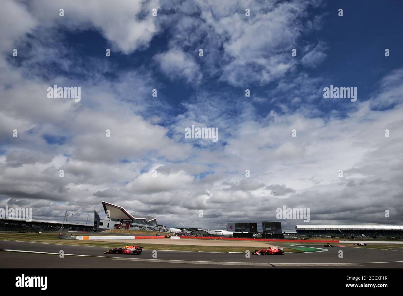 Max Verstappen (NLD) Red Bull Racing RB13. British Grand Prix, Sunday ...