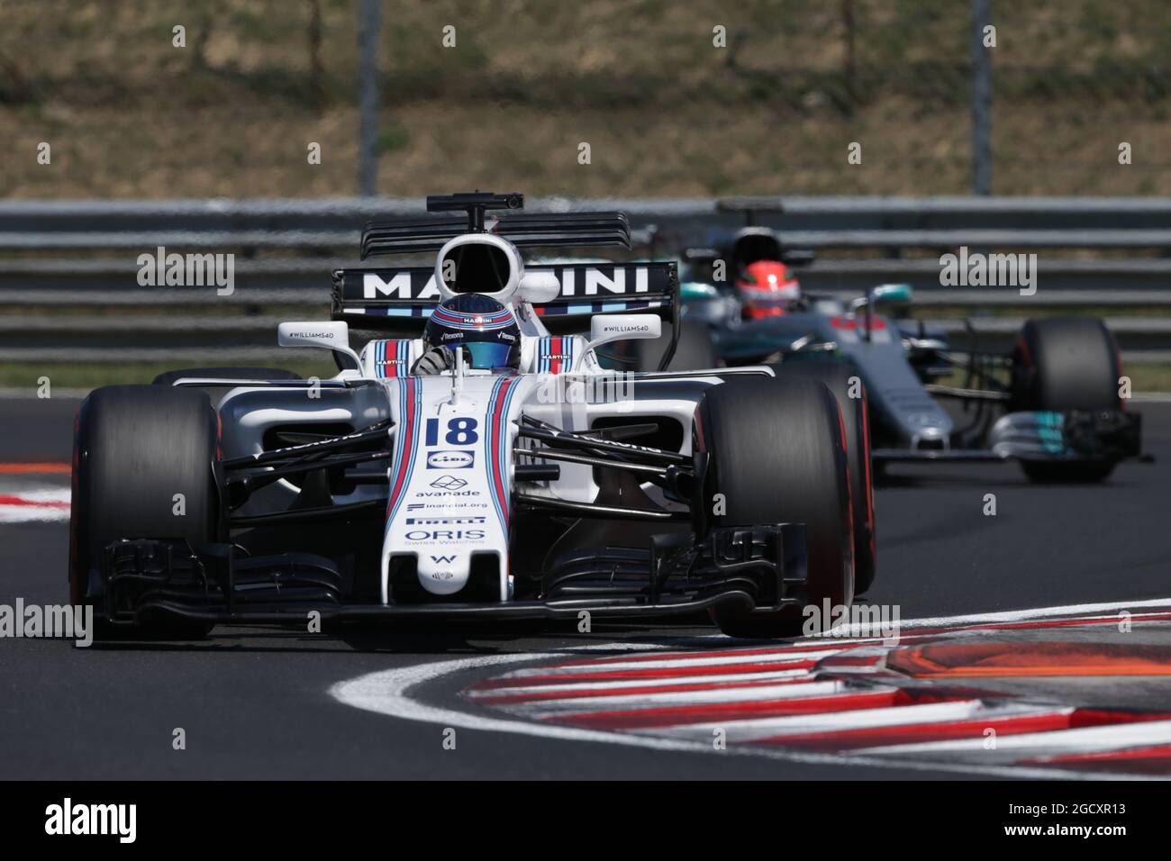 Lance Stroll (CDN) Williams FW40. Formula One Testing. Tuesday 1st ...