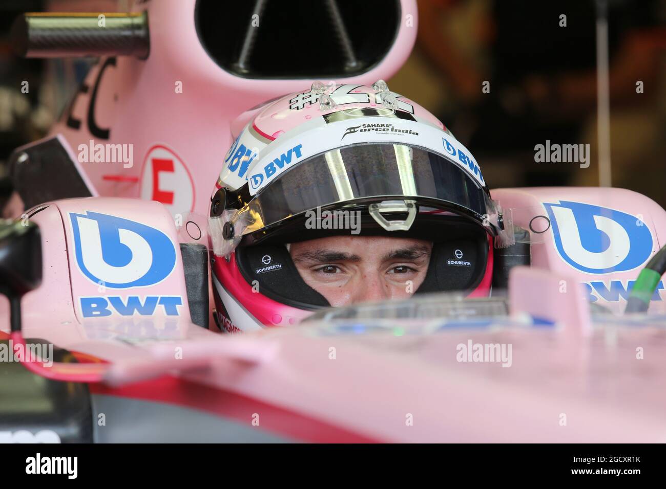 Lucas Auer (AUT) Sahara Force India F1 VJM10 Test Driver. Formula One ...