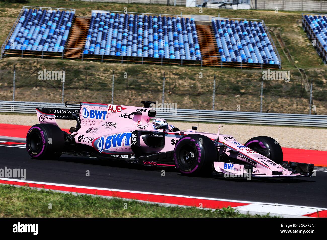 Lucas Auer (AUT) Sahara Force India F1 VJM10 Test Driver. Formula One ...