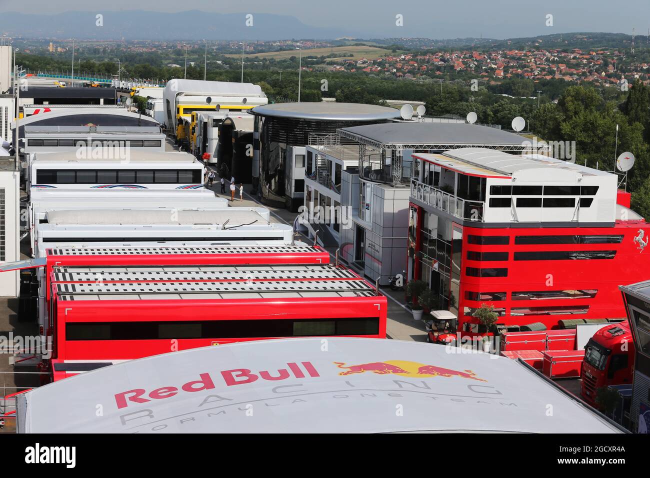 Formula one paddock hi-res stock photography and images - Alamy
