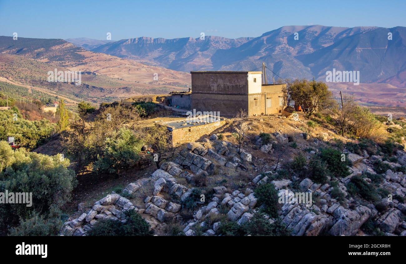Lake Ben El Ouidane Reservoir Azilal, With Beautiful Landscape of ...