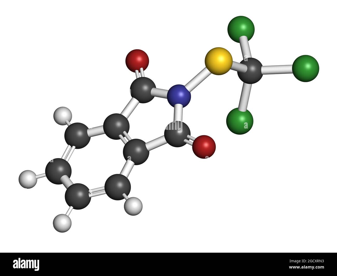 Folpet fungicide molecule Cut Out Stock Images & Pictures - Alamy