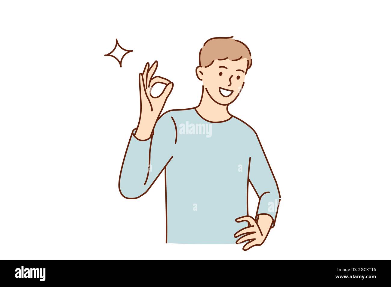 Ok Sign Language Clip Art