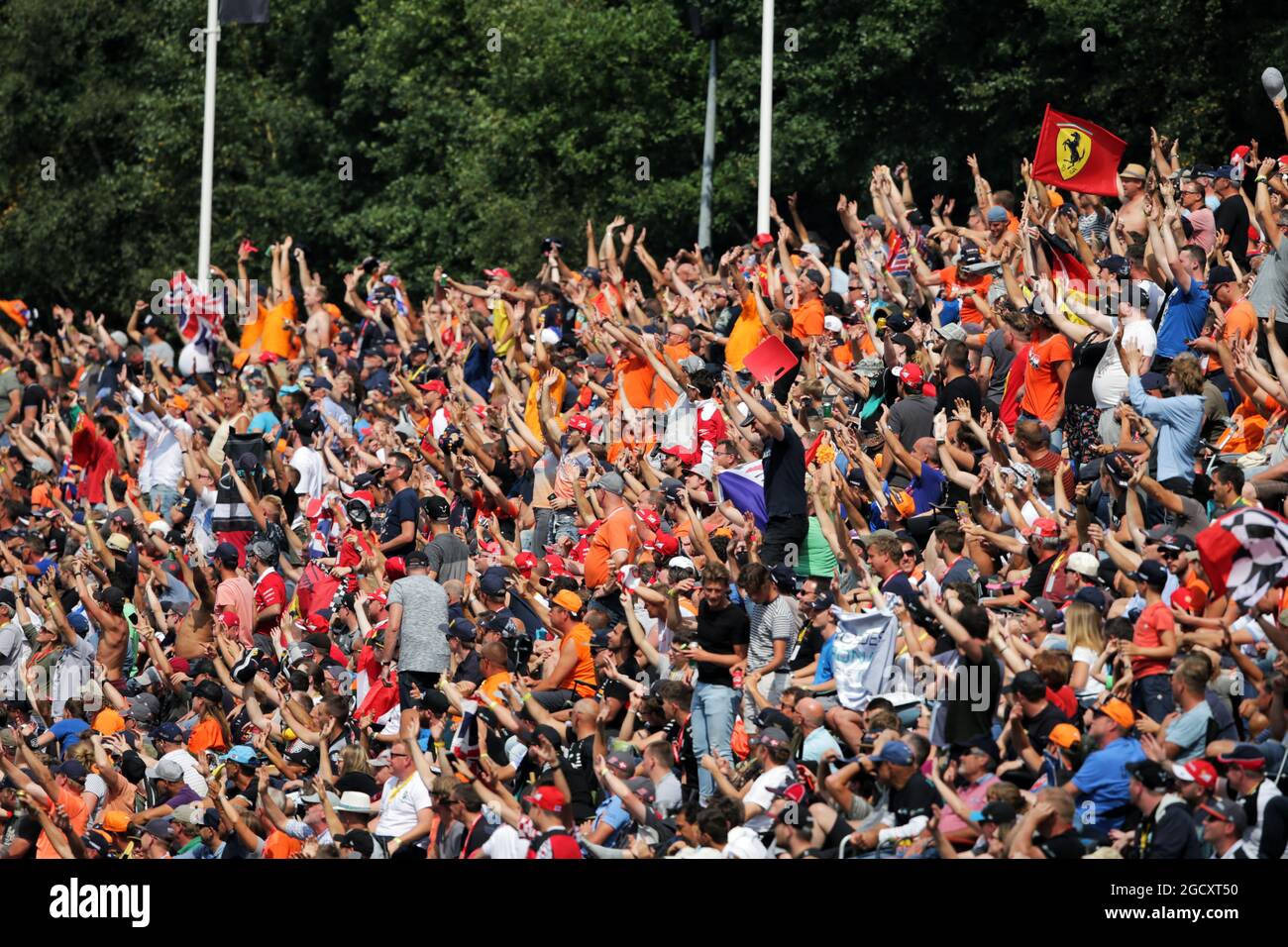 Belgian grand prix crowd hi-res stock photography and images - Alamy