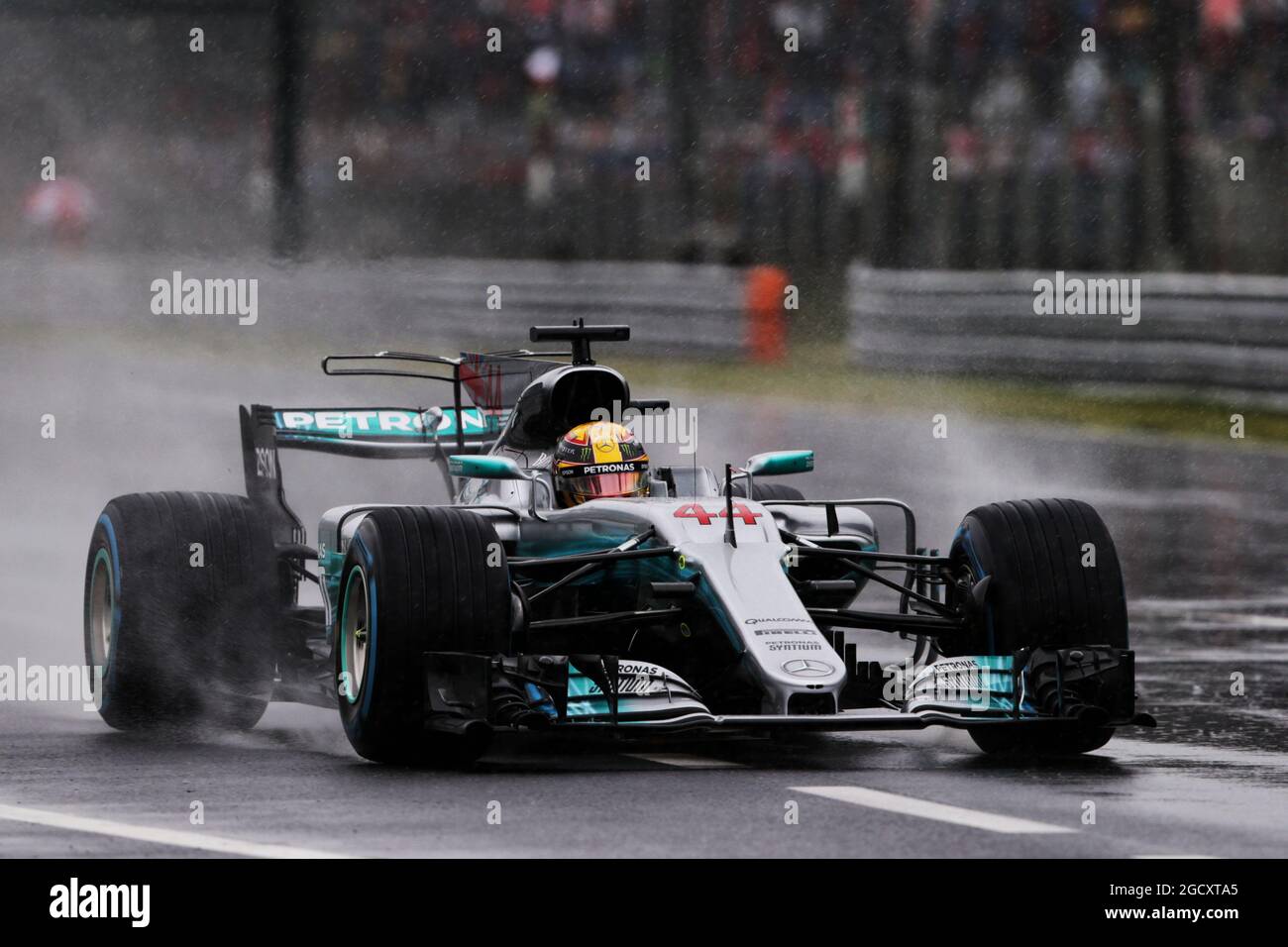 Lewis hamilton italy 2017 2017 hi-res stock photography and images - Alamy