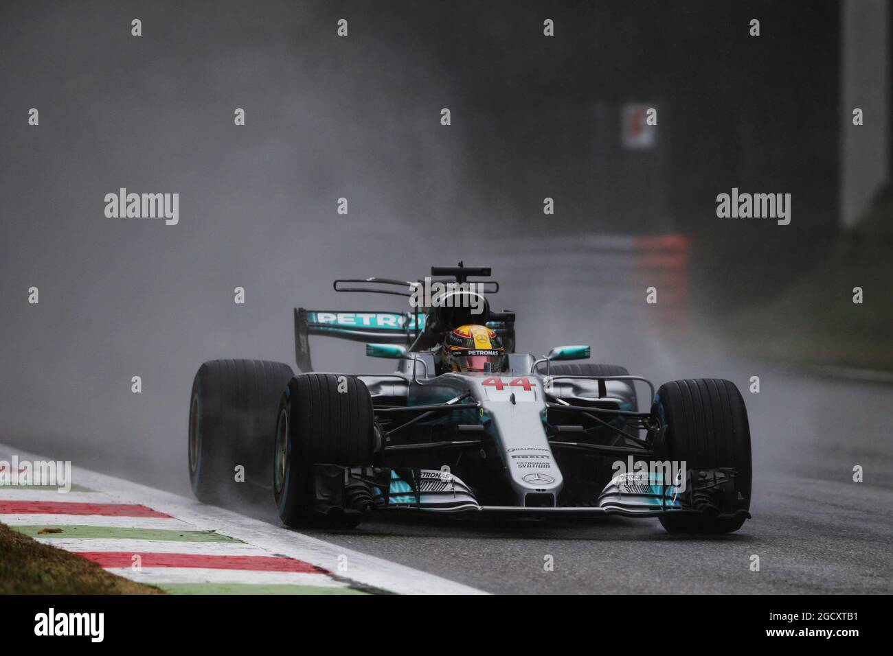 Lewis Hamilton (GBR) Mercedes AMG F1 W08 Stock Photo - Alamy