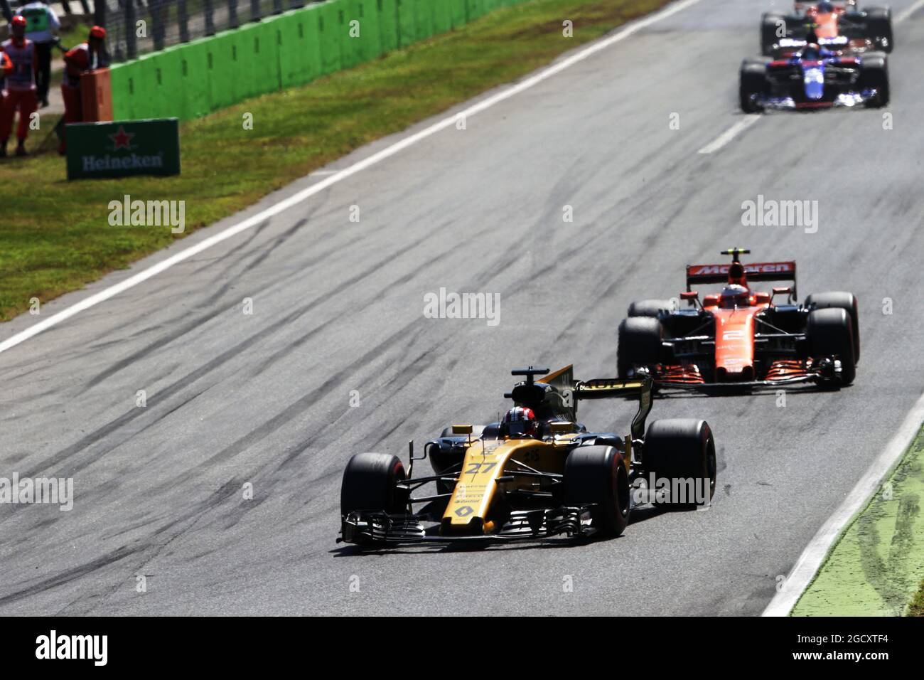 Nico Hulkenberg (GER) Renault Sport F1 Team RS17. Italian Grand Prix ...