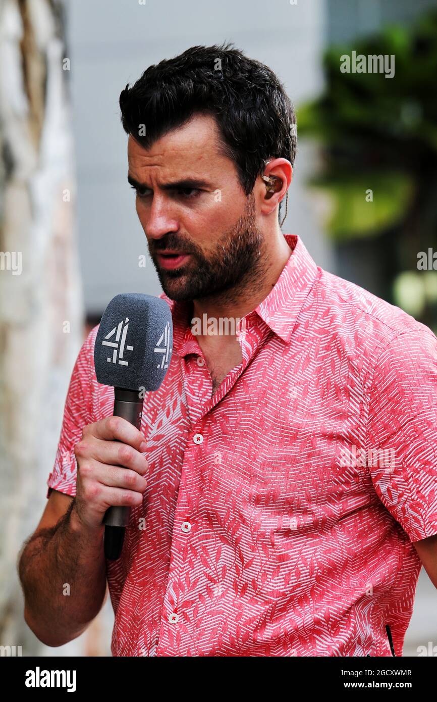 Steve Jones (GBR) Channel 4 F1 Presenter. Malaysian Grand Prix ...