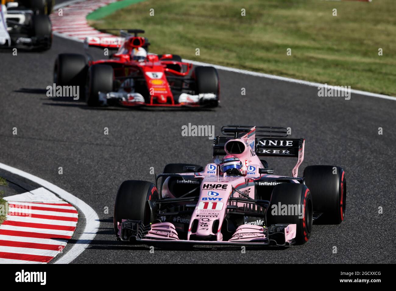 Sergio Perez (MEX) Sahara Force India F1 VJM10. Japanese Grand Prix ...