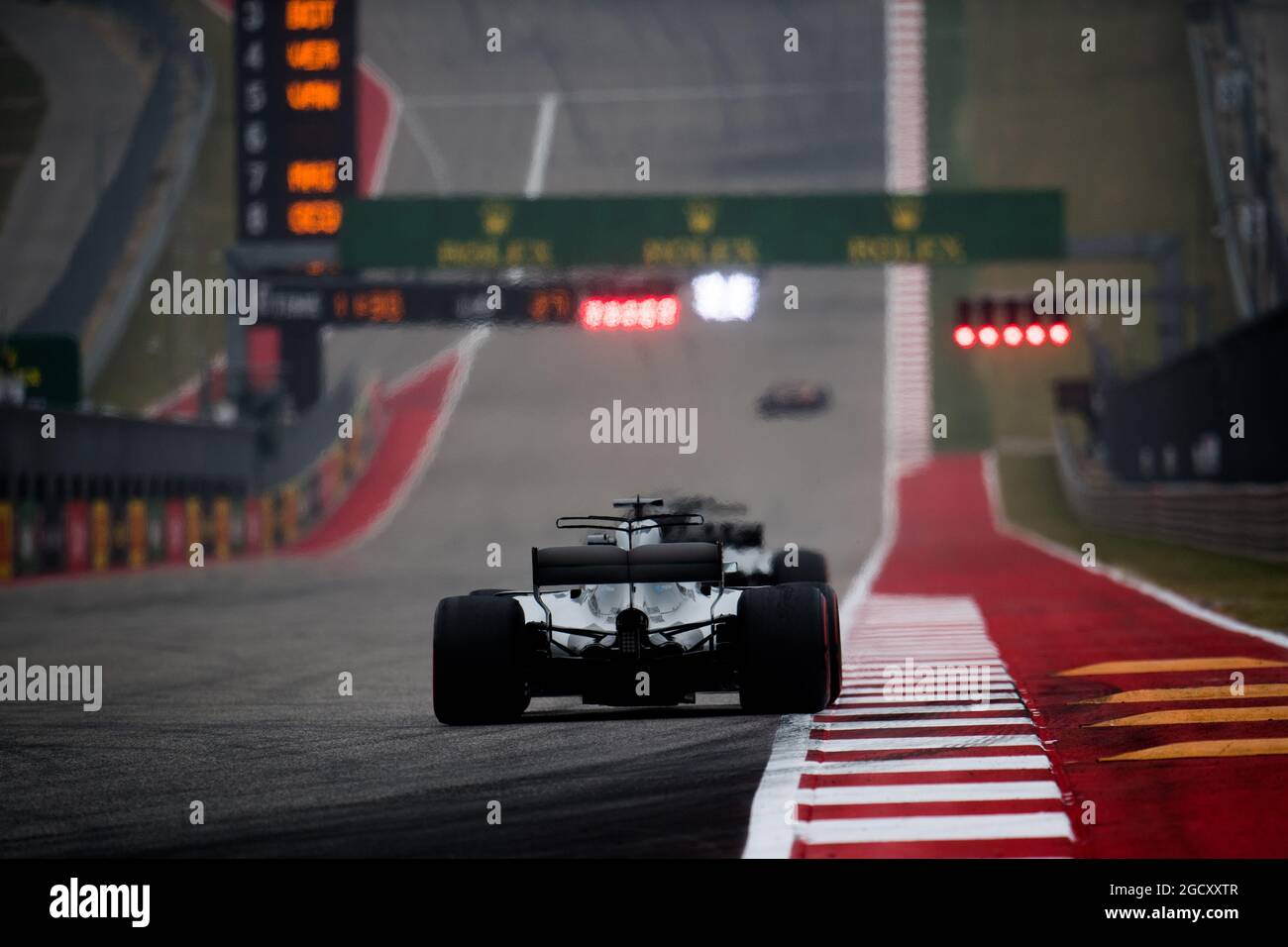 Lewis Hamilton (GBR) Mercedes AMG F1 W08. United States Grand Prix ...