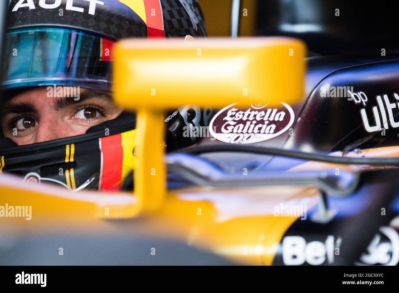 Carlos Sainz Jr (ESP) Renault Sport F1 Team RS17. United States Grand ...