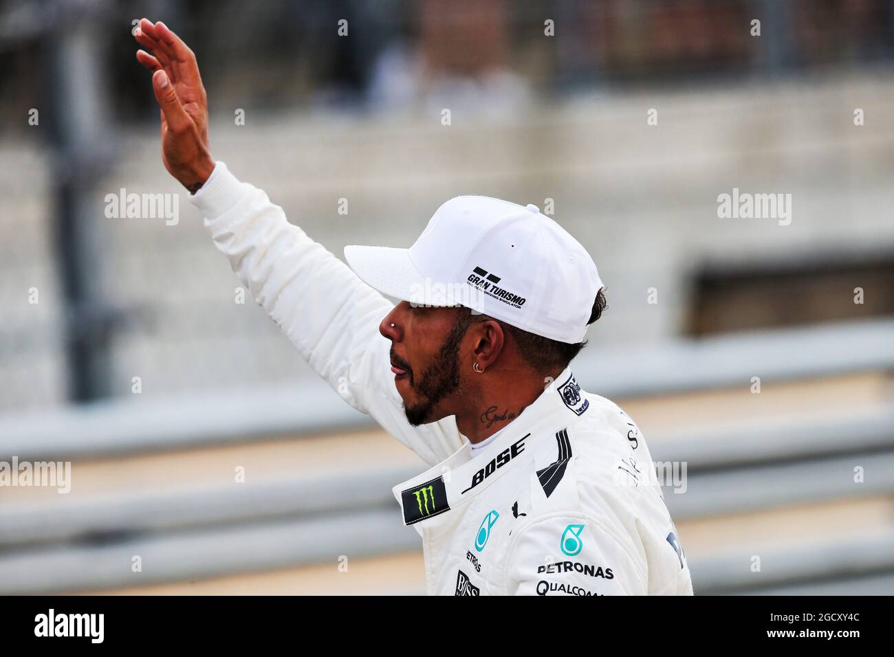 Lewis hamilton cota 2017 pole hi-res stock photography and images - Alamy