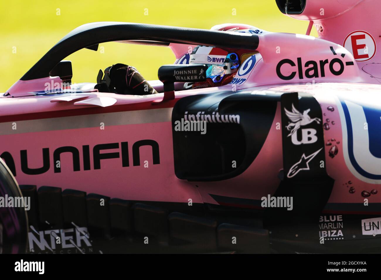 Alfonso Celis Jr (MEX) Sahara Force India F1 VJM10 Development Driver ...