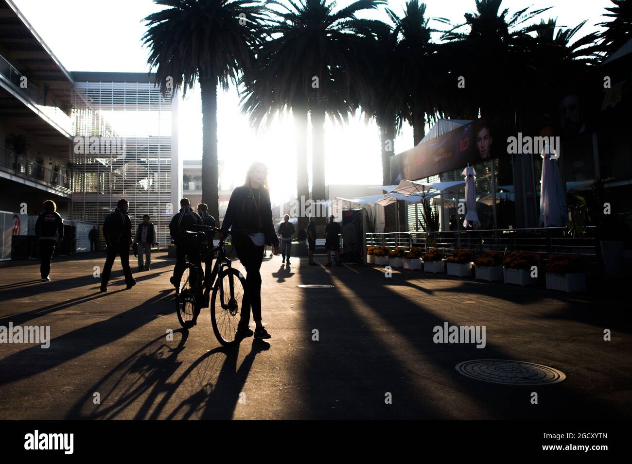 The paddock. Mexican Grand Prix, Friday 27th October 2017. Mexico City ...
