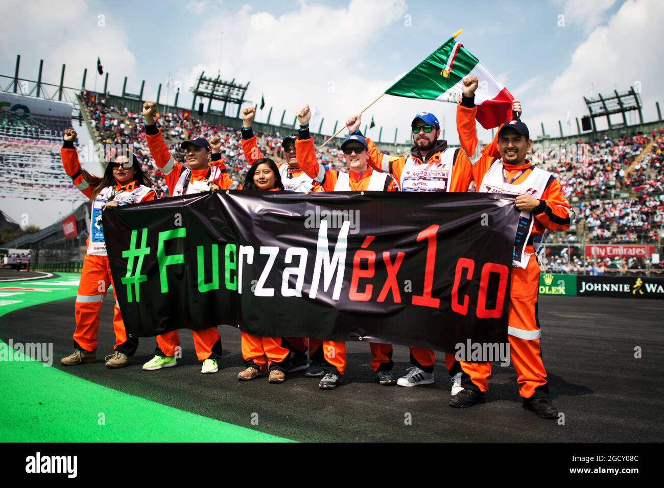 Marshals on drivers parade hi-res stock photography and images - Alamy