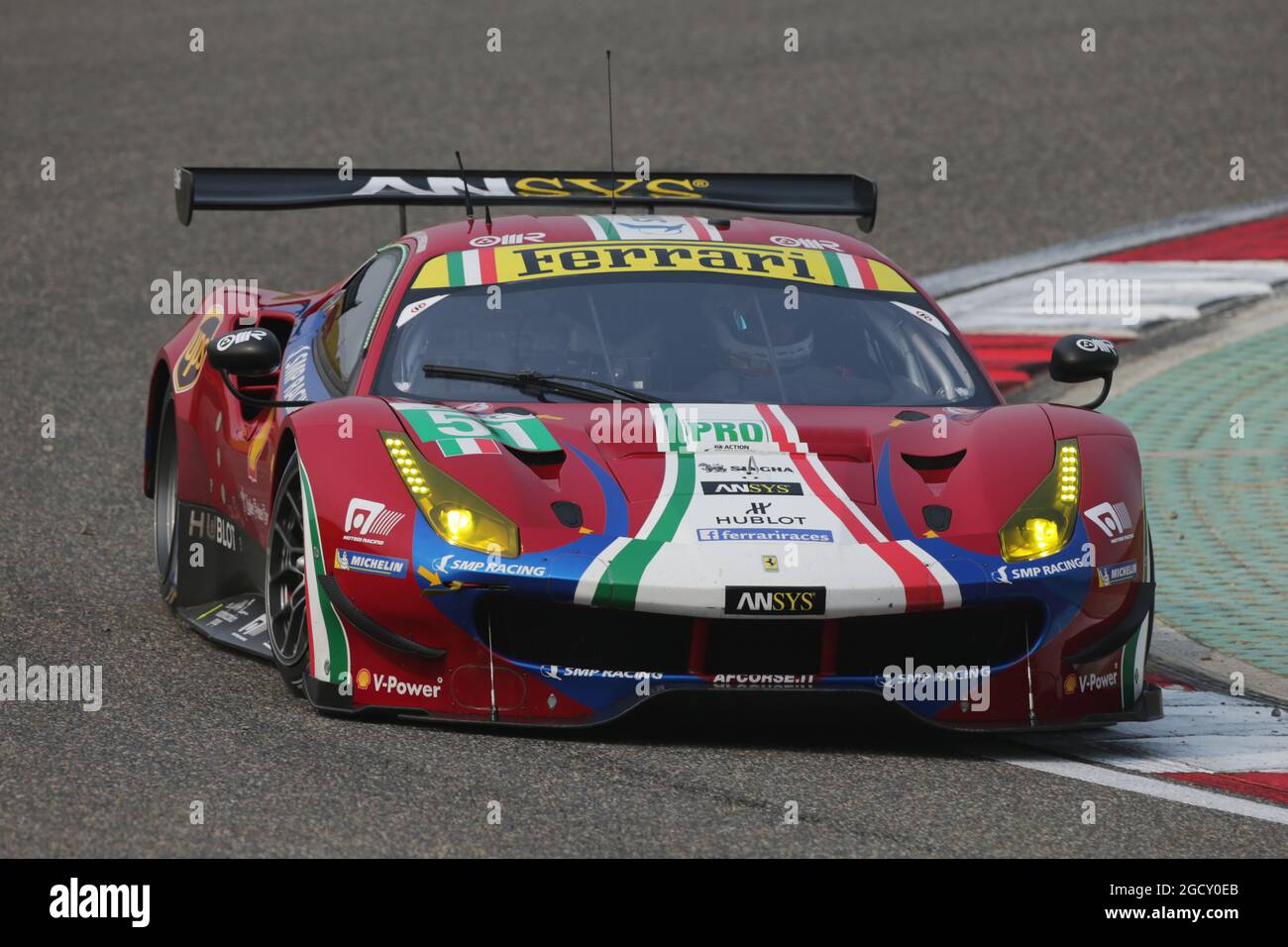 James Calado (GBR) / Alessandro Pier Guidi (ITA) #51 AF Corse Ferrari ...
