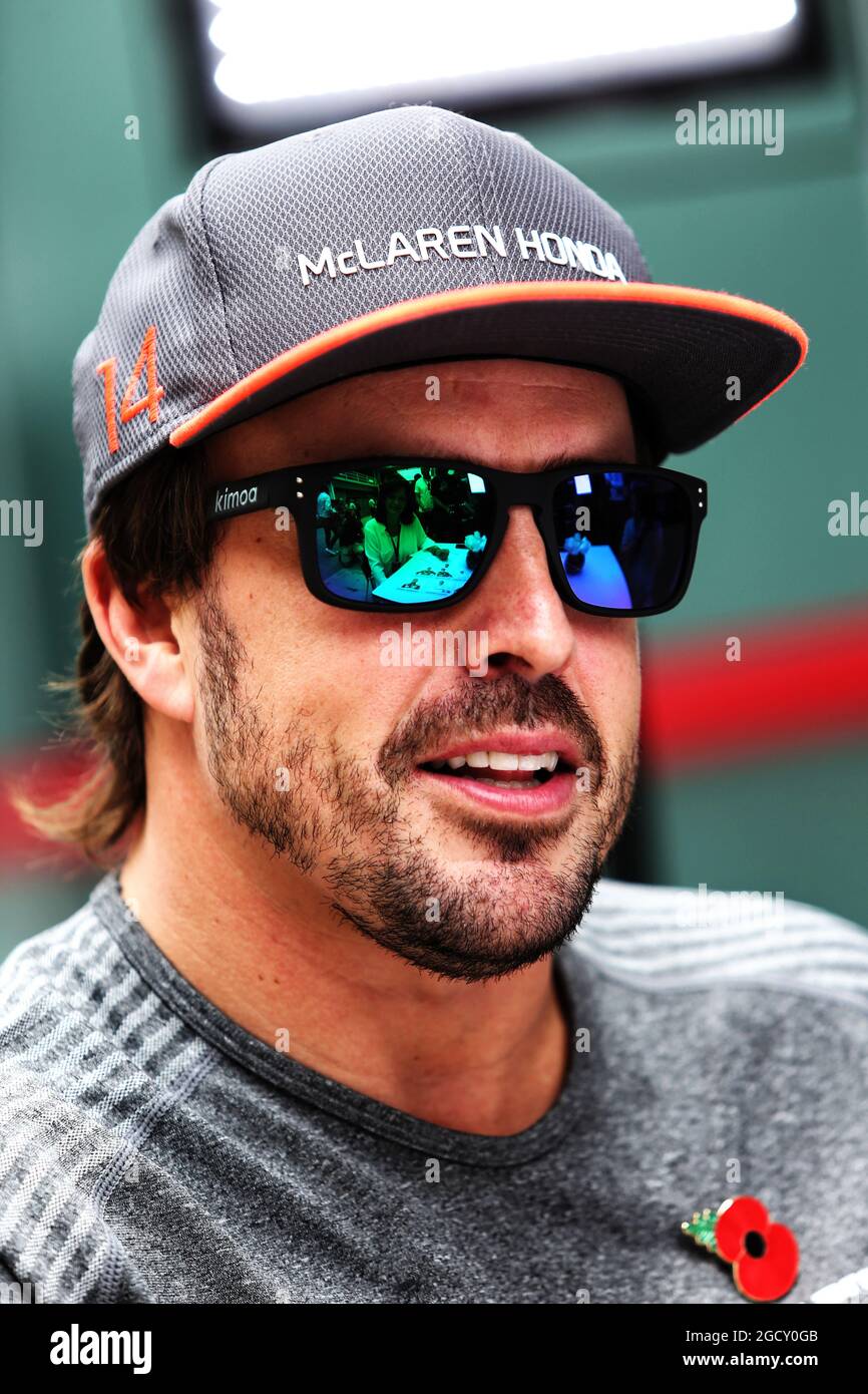 Fernando Alonso (ESP) McLaren. Brazilian Grand Prix, Thursday 9th ...