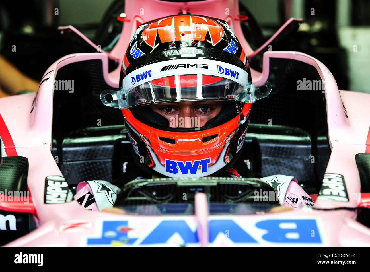 George Russell (GBR) Sahara Force India F1 VJM10 Test Driver. Brazilian ...