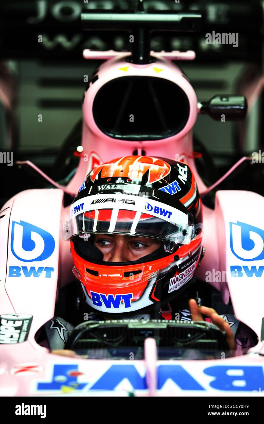 George Russell (GBR) Sahara Force India F1 VJM10 Test Driver. Brazilian ...