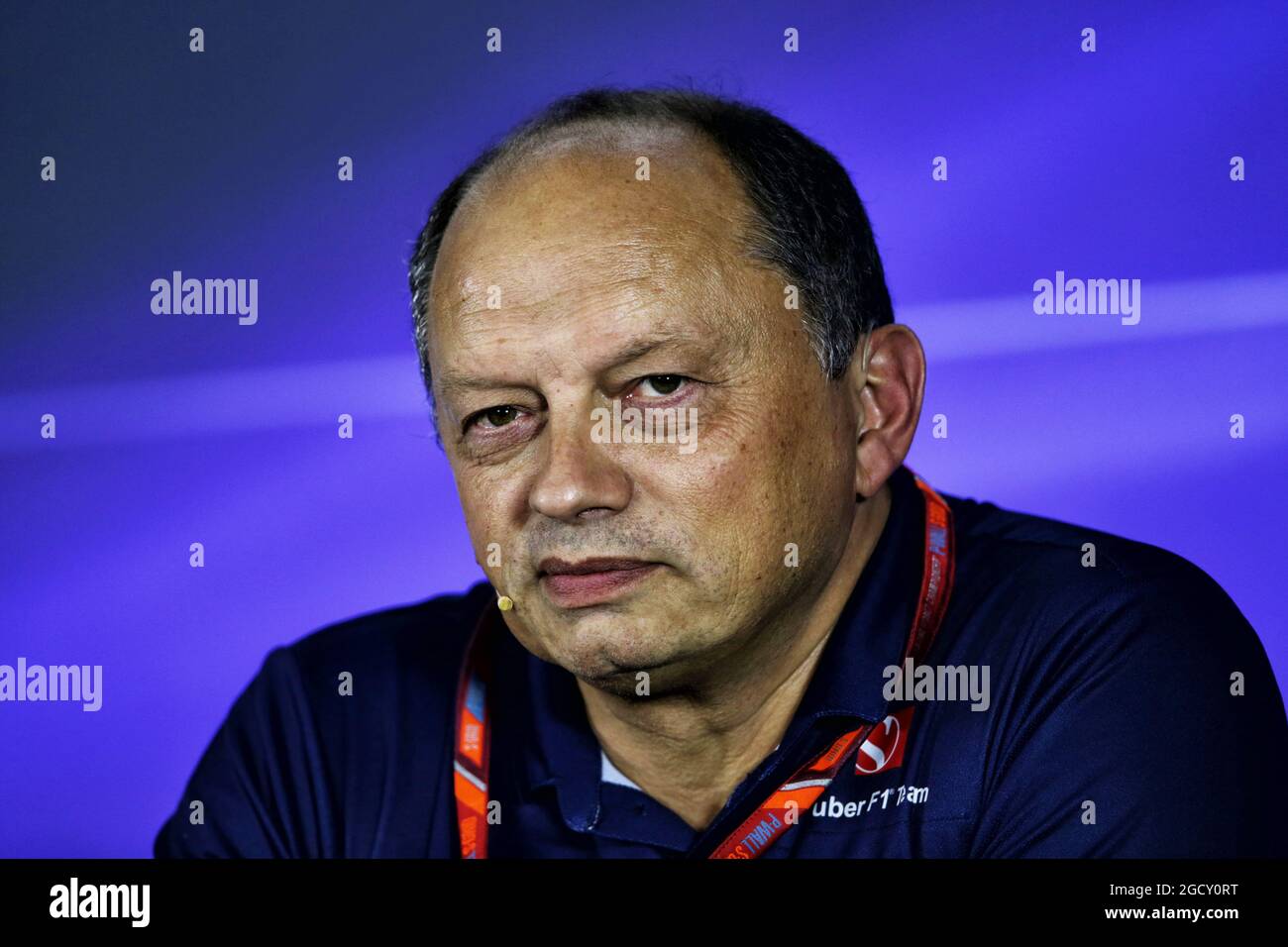 Frederic Vasseur (FRA) Sauber F1 Team, Team Principal in the FIA Press ... Frederic Vasseur (FRA) Sauber F1 Team, Team Principal in the FIA Press ...