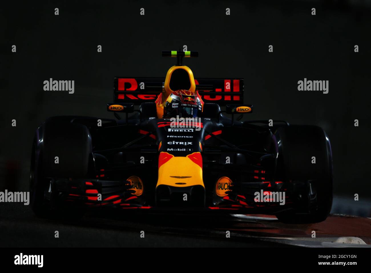 Max Verstappen (NLD) Red Bull Racing RB13. Abu Dhabi Grand Prix, Friday ...