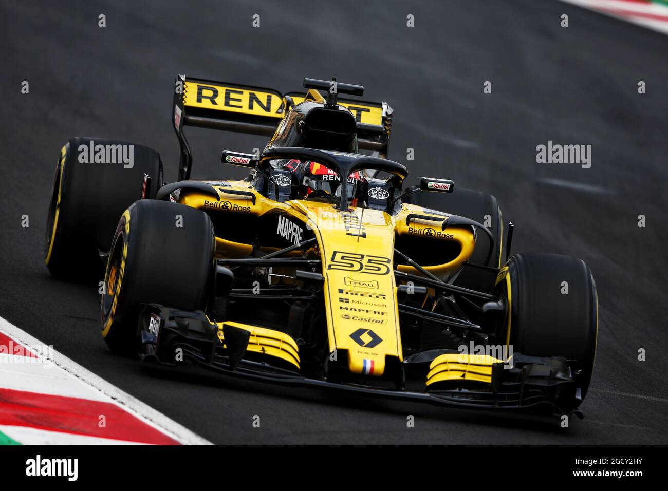 Carlos Sainz Jr (ESP) Renault Sport F1 Team RS18. Formula One Testing ...