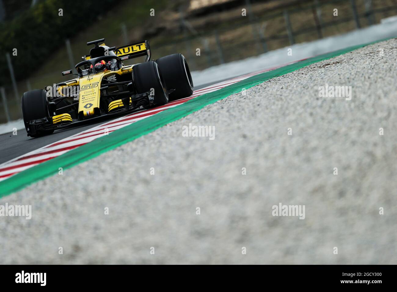 Carlos Sainz Jr (ESP) Renault Sport F1 Team RS18. Formula One Testing ...