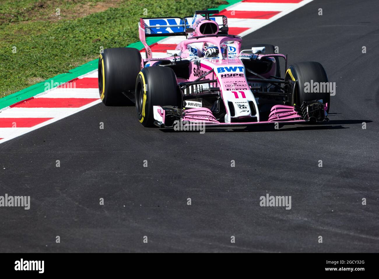 Sergio Perez (MEX) Sahara Force India F1 VJM11. Formula One Testing ...