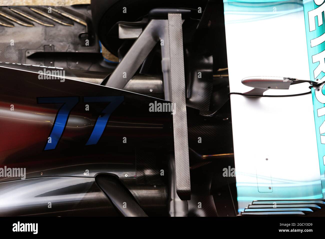 Mercedes amg f1 w09 rear suspension detail hi-res stock photography and ...